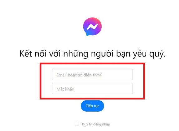 Cách đăng nhập Messenger trên máy tính PC đơn giản