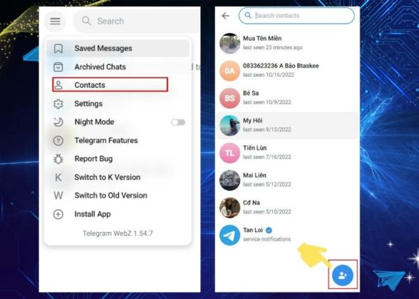 Telegram Web - hướng dẫn cách sử dụng trên trình duyệt