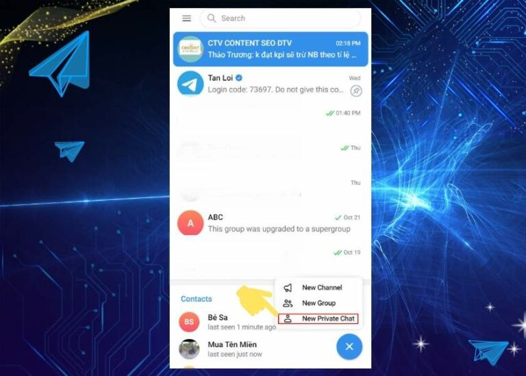 Telegram Web - hướng dẫn cách sử dụng trên trình duyệt