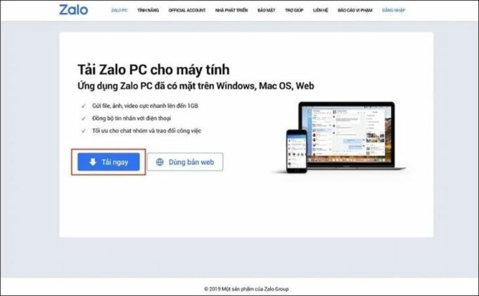 Zalo destop - Hướng dẫn tải, cài đặt và đăng nhập trên máy tính