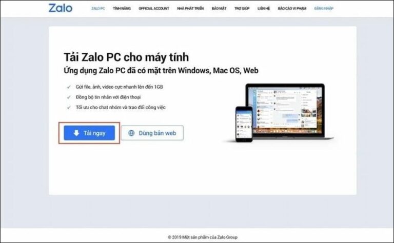 Zalo destop - Hướng dẫn tải, cài đặt và đăng nhập trên máy tính