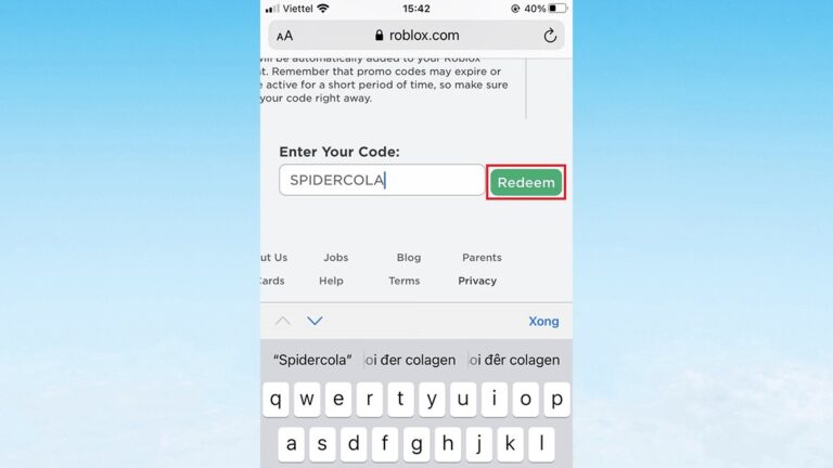 Tổng hợp code Roblox mới nhất 2025 và cách nhập
