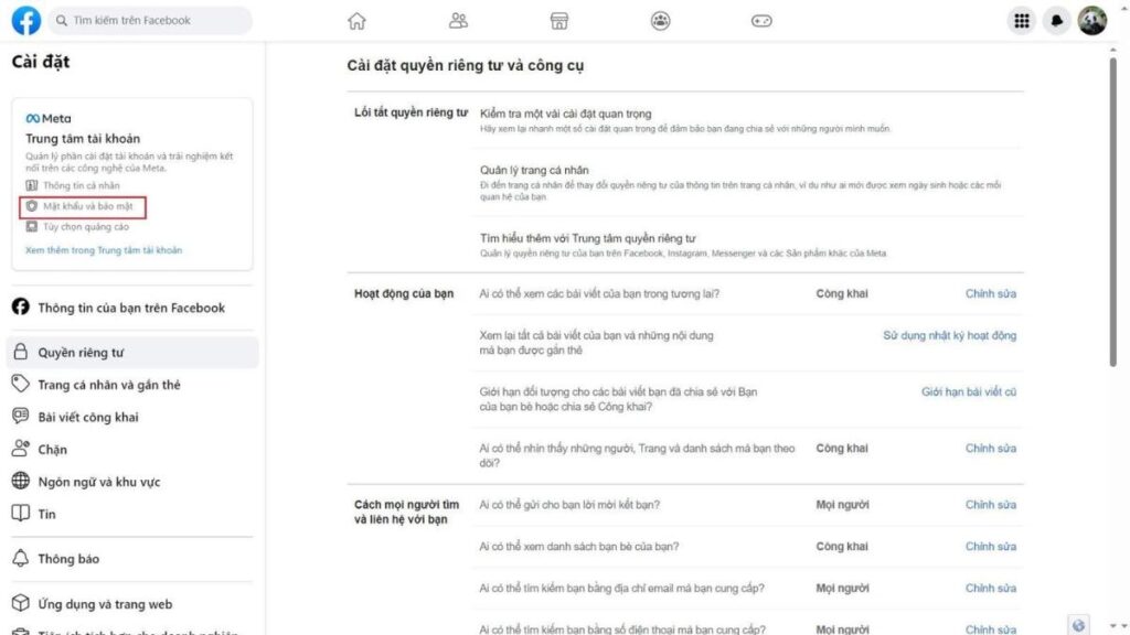 Hướng dẫn kiểm tra lịch sử đăng nhập Facebook trên các thiết bị