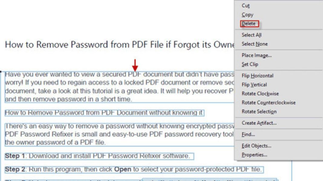 Tổng hợp 6 cách thêm, xoá chữ trong file PDF miễn phí, đơn giản