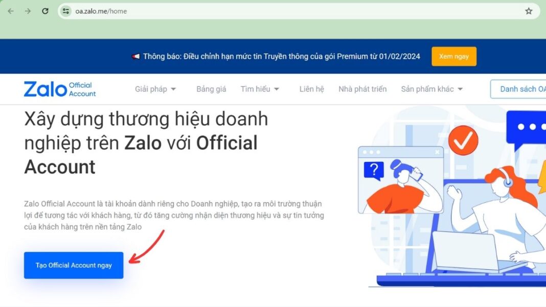 Tạo Zalo OA cá nhân với 8 bước đơn giản và sử dụng hiệu quả