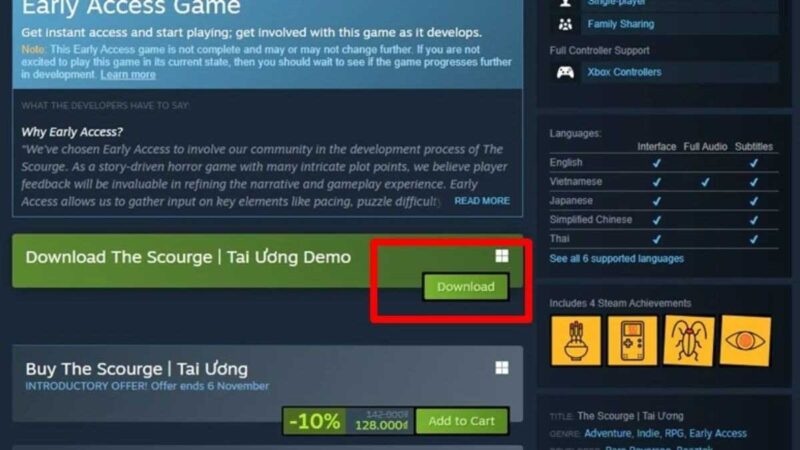 Tải tai ương - Trò chơi kinh dị do Việt Nam sản xuất